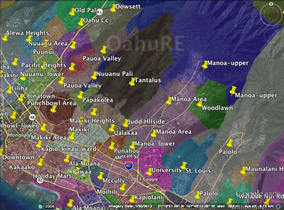 170 Forest Ridge Way Honolulu HI 96822 listed 10-23-2004